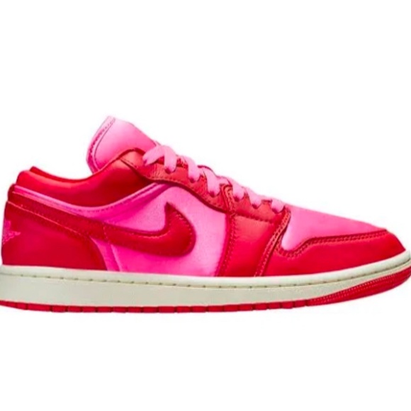 Nike | Shoes | Red And Pink Jordan Dunks | Poshmark